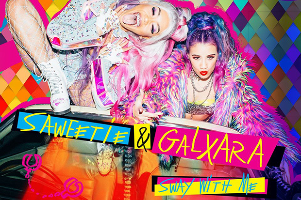 Saweetie & Galxara Link Up For Colorful Shenanigans In "Sway With Me" Video