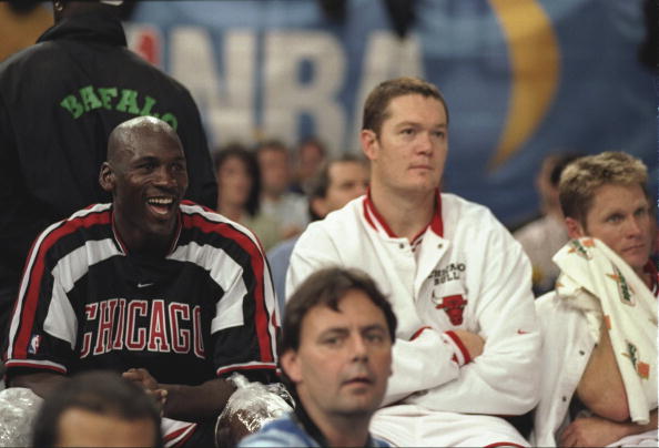 Michael Jordan talks about punching Steve Kerr in the face during practice