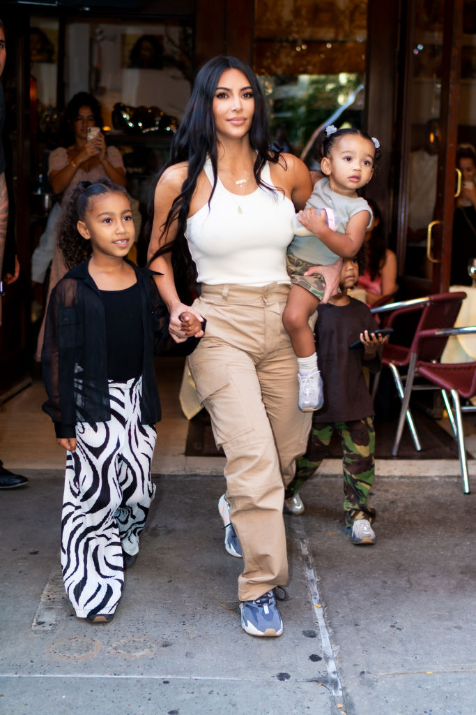 KIm Kardashian Puts Daughters And Friends In New SKIMS Cozy Kids ...