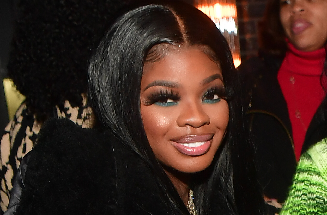 City Girl JT Eats The Girls Up In Deliciously Drippy Birthday Dress