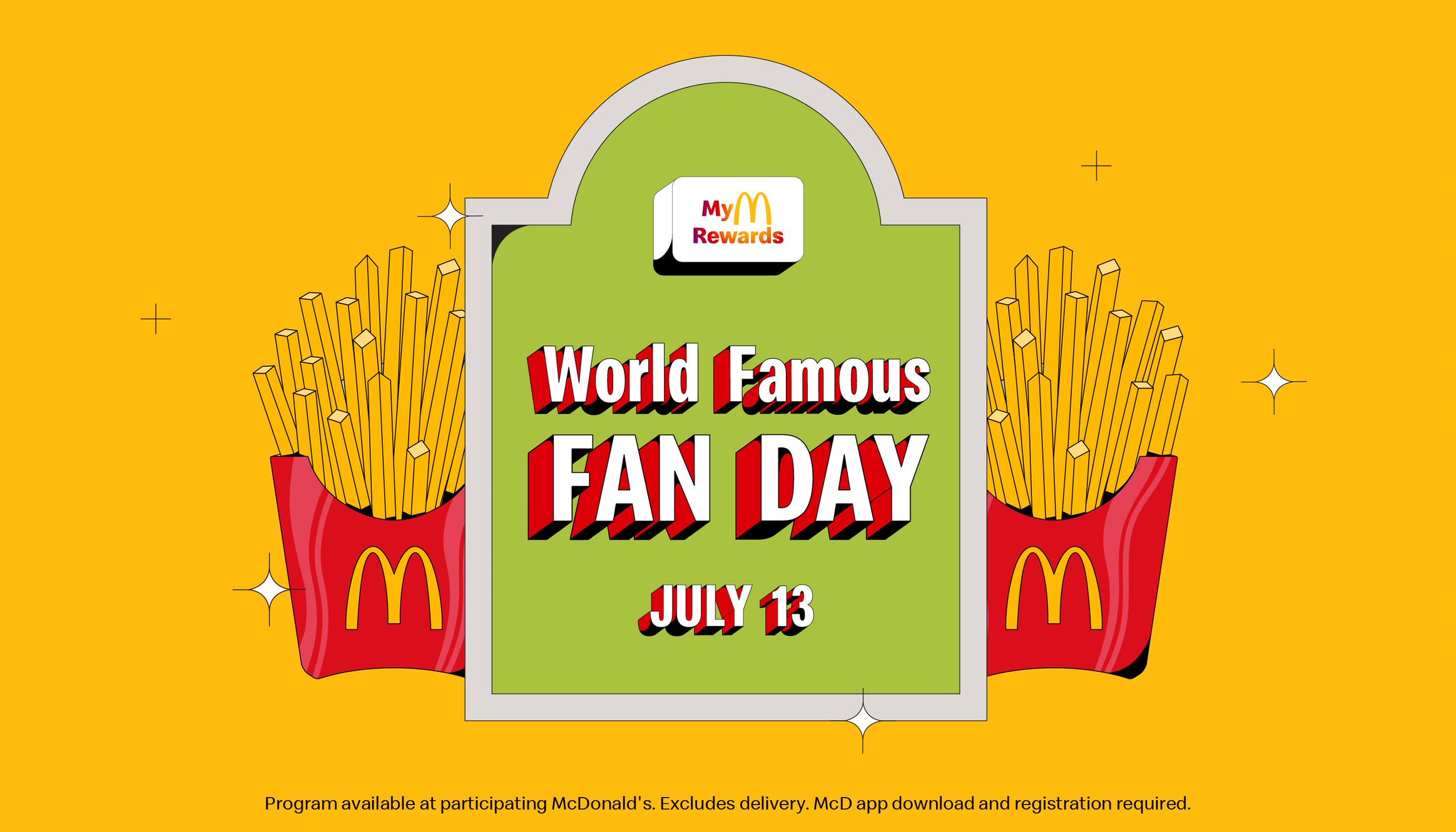 McDonald's World Famous Fan Day