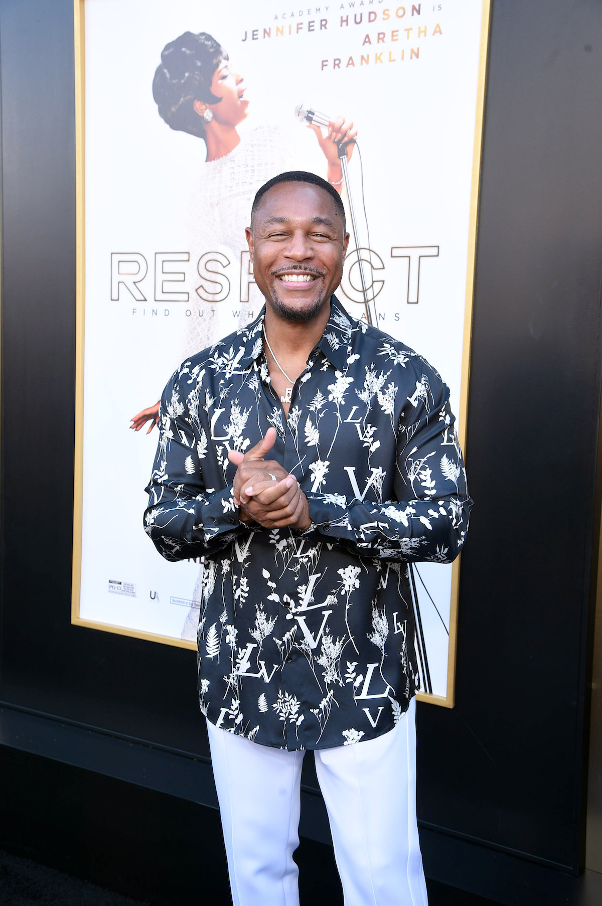 RESPECT: Jennifer Hudson, Marlon Wayans And More Attend Red Carpet Premiere