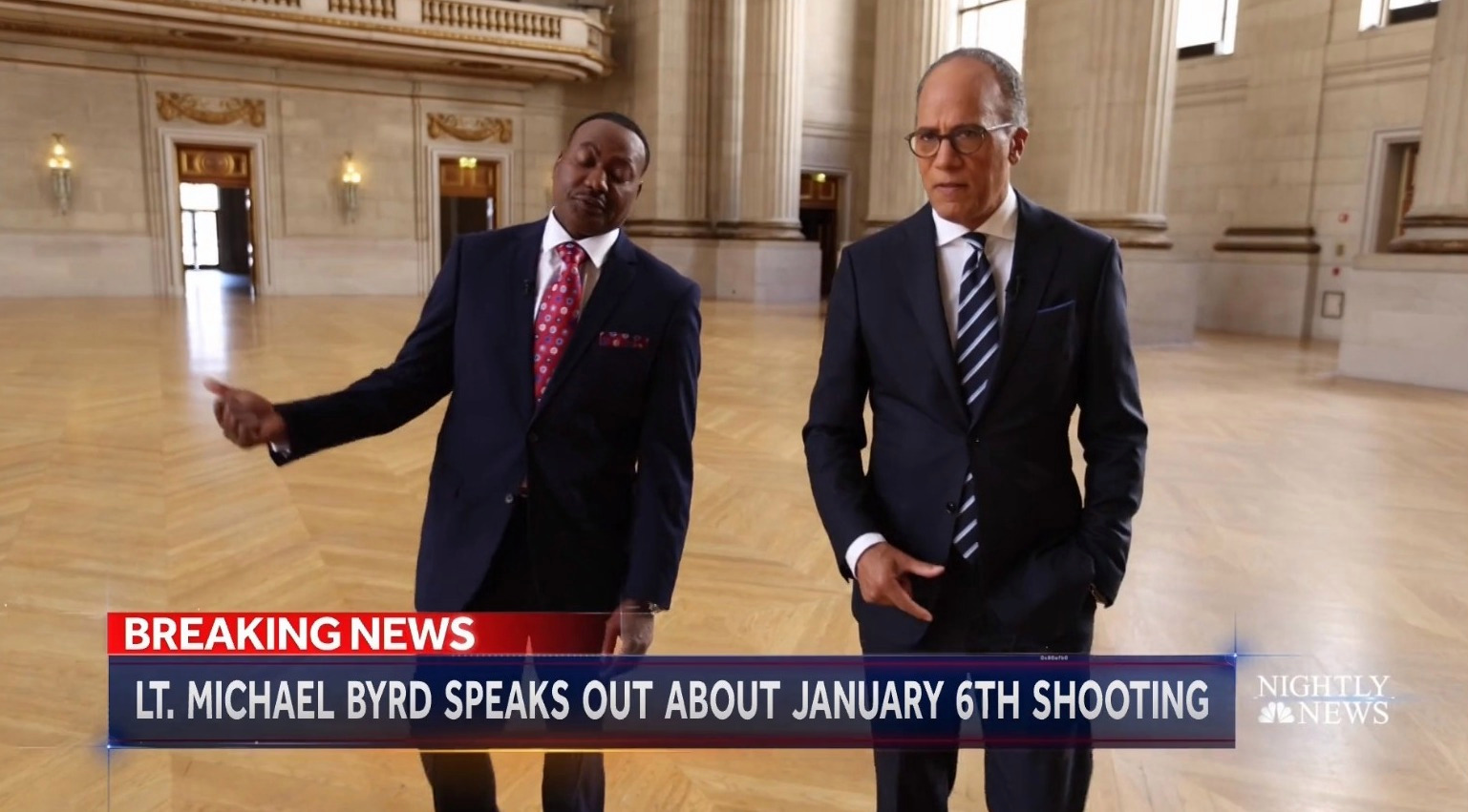 Lt. Michael Byrd Speaks On Ashli Babbitt Shooting