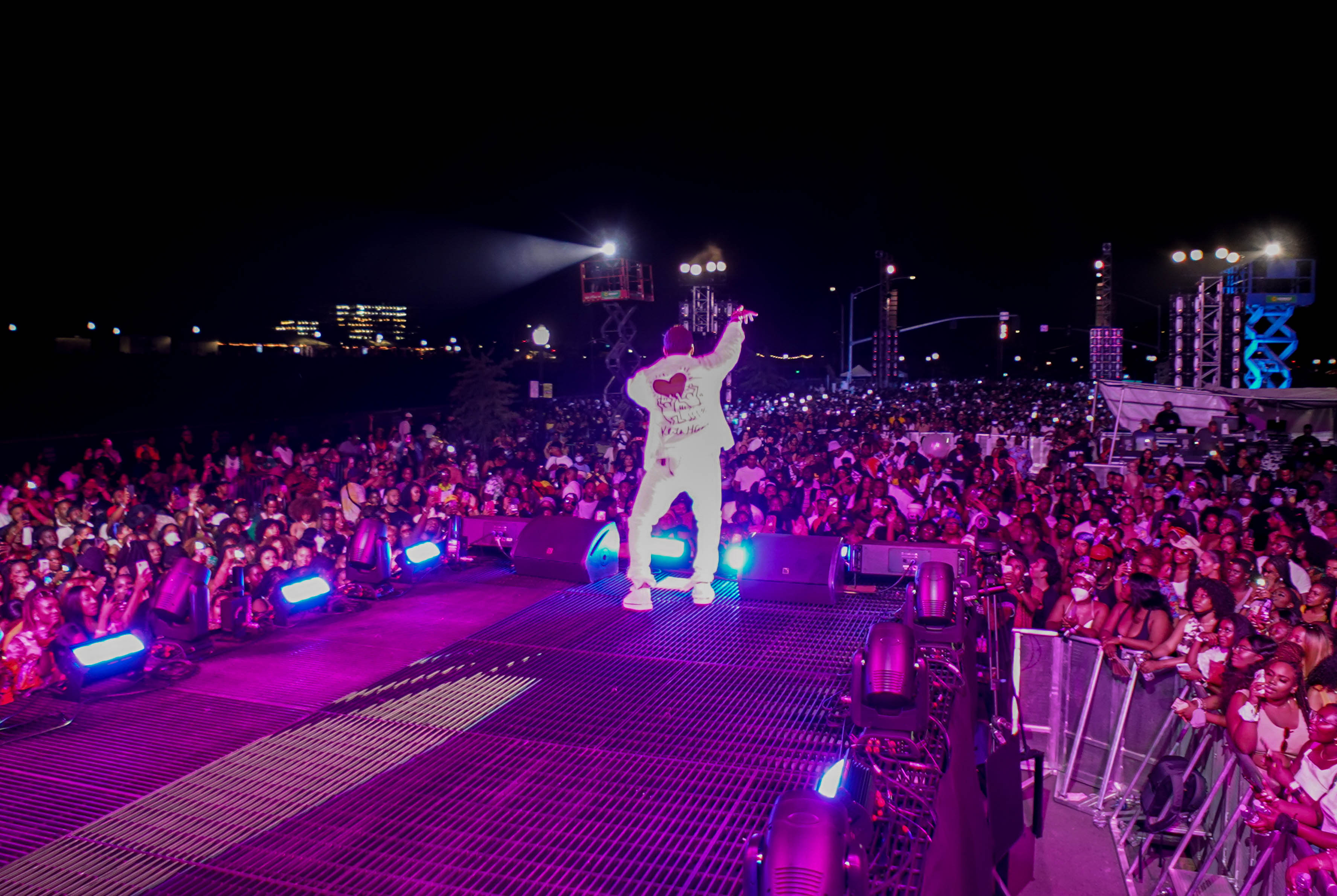 Rotimi Performs At Afrobeat Festival Despite ER Visit For Collapsed Throat