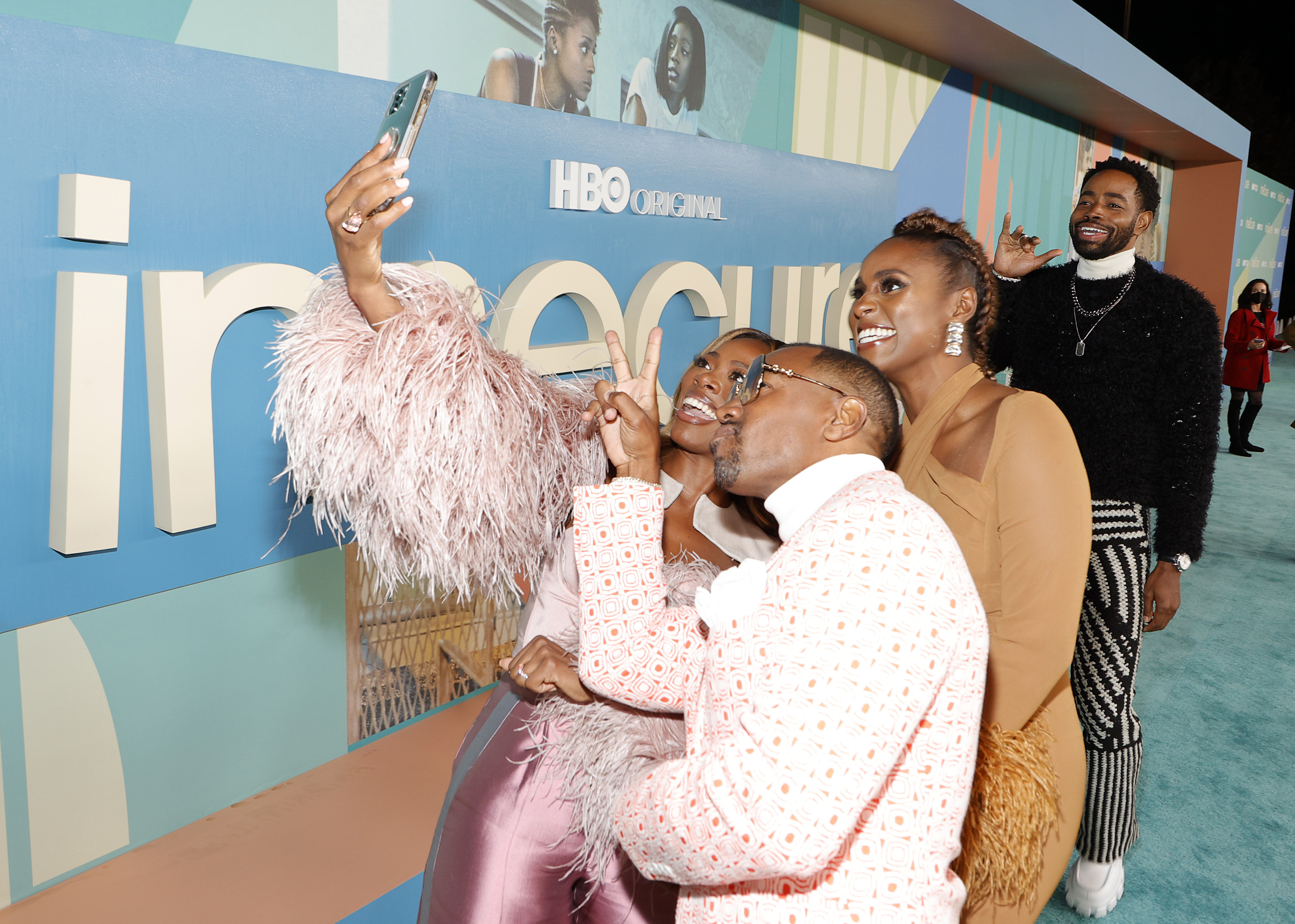 Issa Rae, Jay Ellis & More Attend HBO's Season 5 Premiere In LA