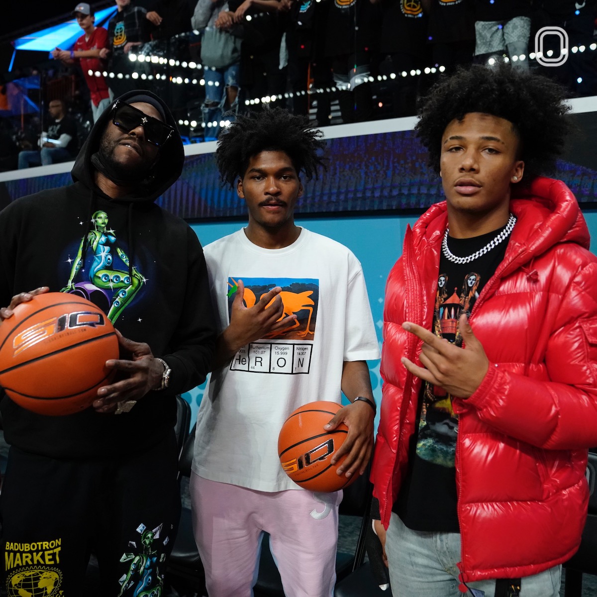 2 Chainz Hit Perfect Free Throw Shots At Overtime Elite Opening Weekend