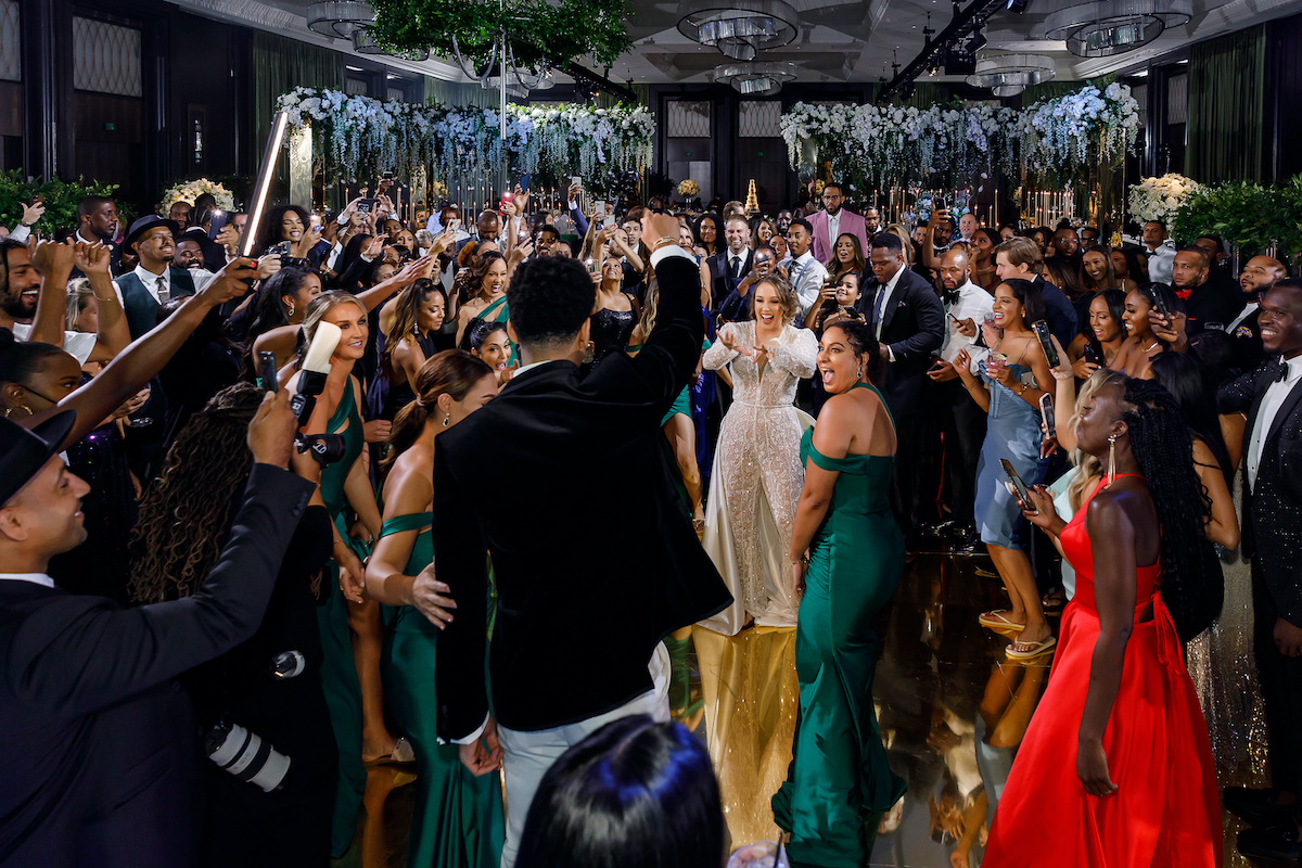 Danny Green And Blair Bashen's #TheGreenBash Wedding Was Amazing