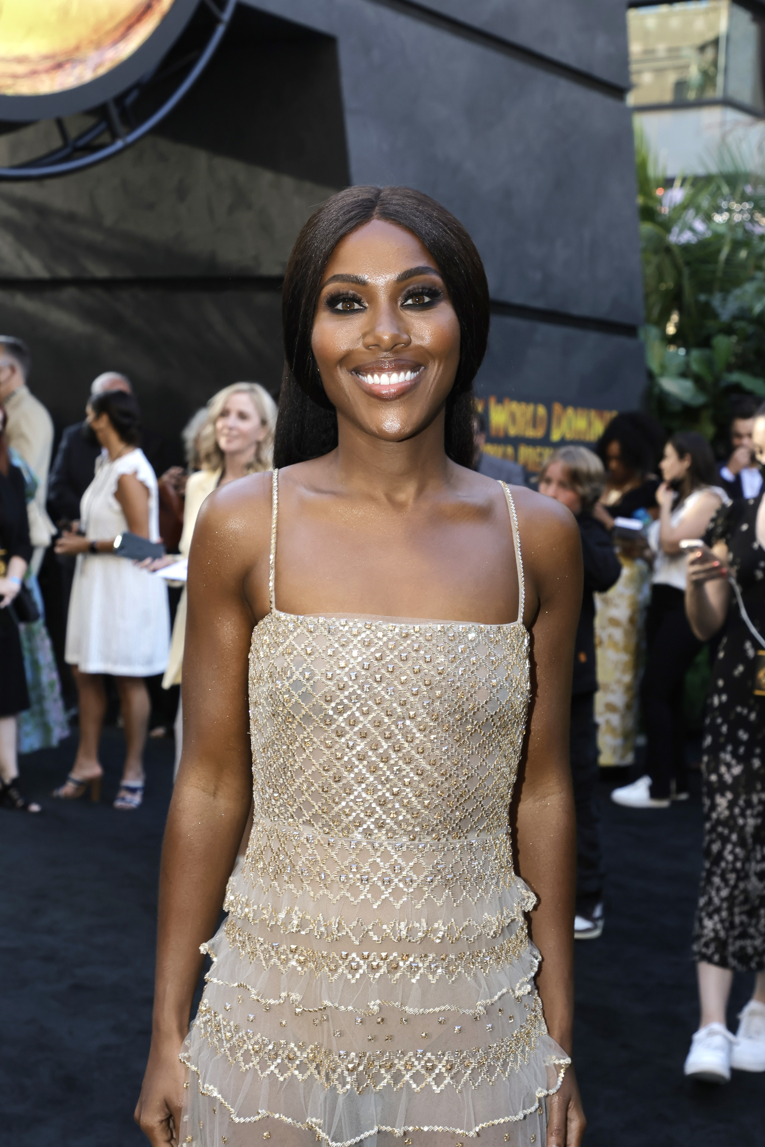 DeWanda Wise & More Stun At 'Jurassic World: Dominion' Premiere In LA