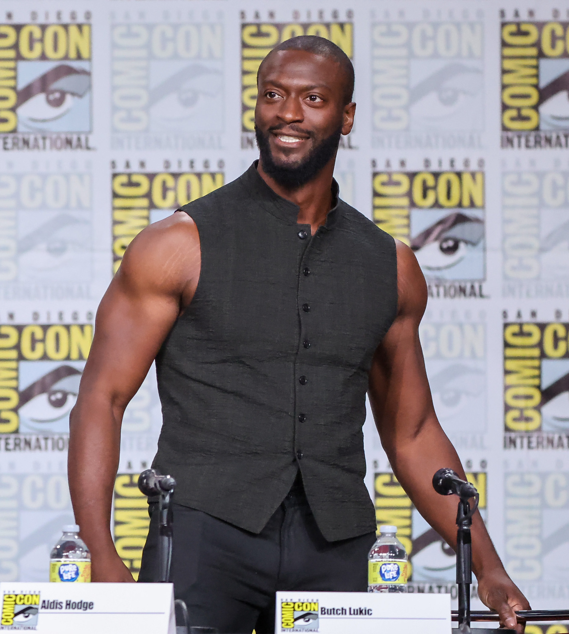 Aldis Hodge Shows Off Massive Superhero Physique At Comic-Con 2022