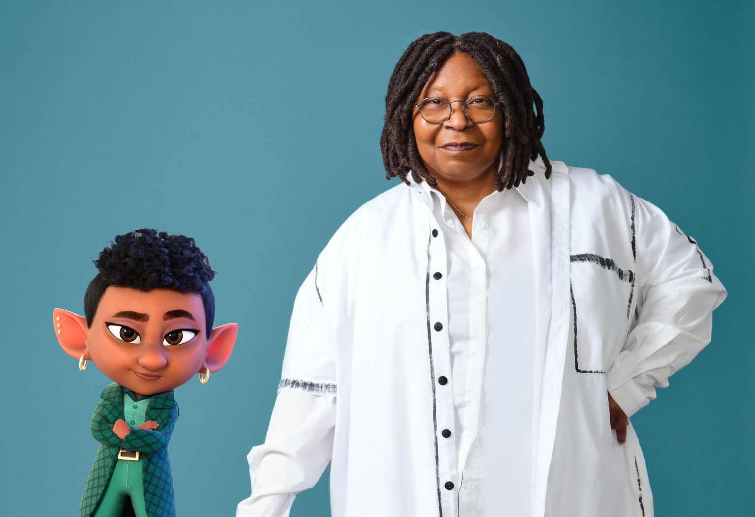 Whoopi Goldberg Talks Apple TV+ Animated Film 'Luck' & More