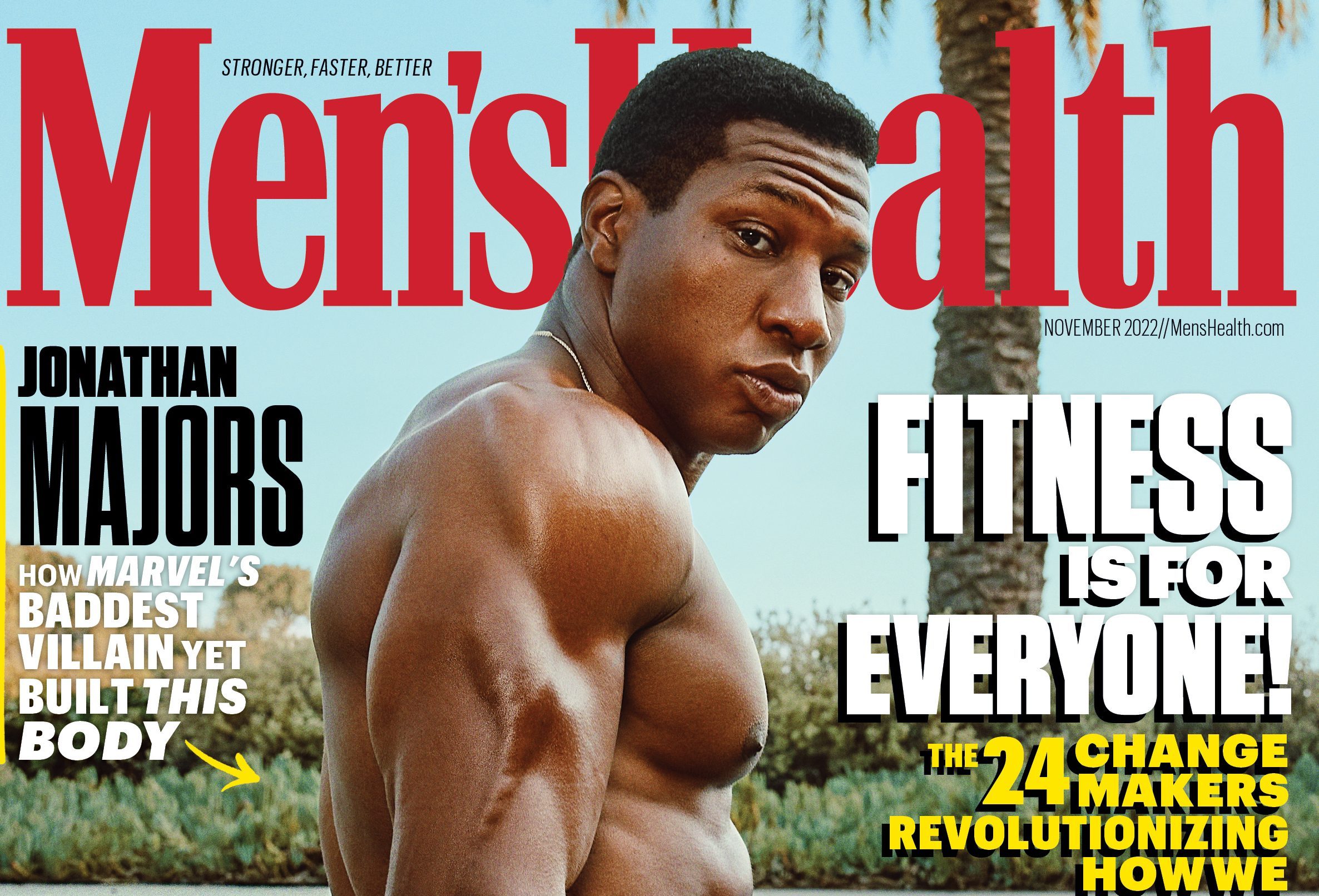 Jonathan Majors Flexes Panty-Sizzling Physique On Men's Health