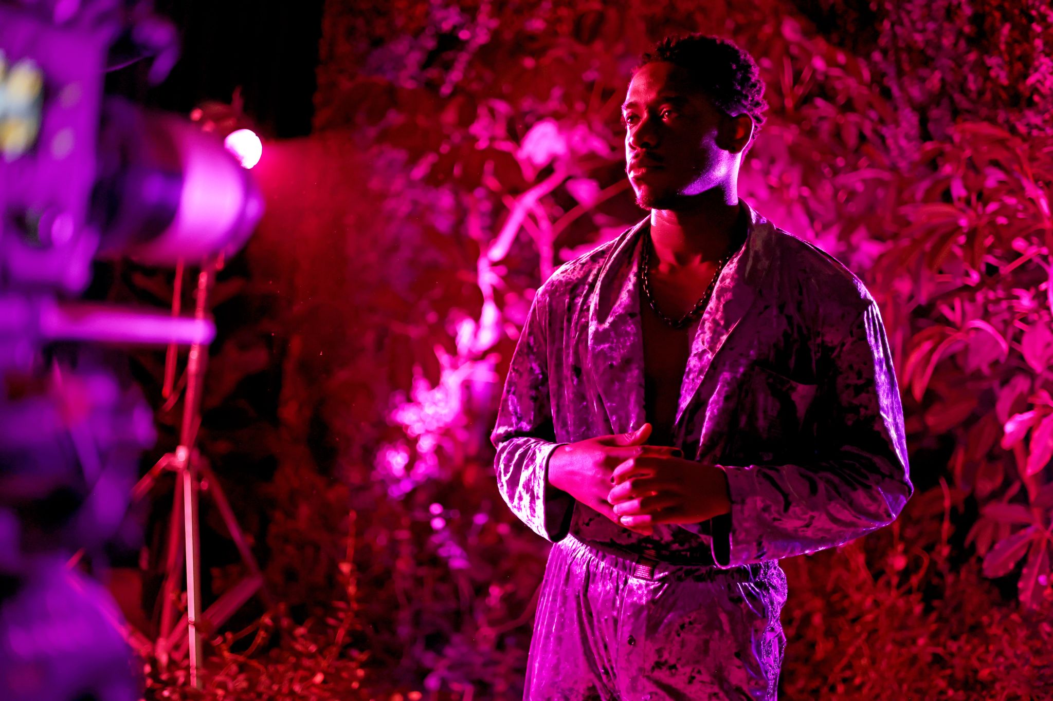 Winston Duke & Damson Idris Sizzle The Savage X Fenty Show
