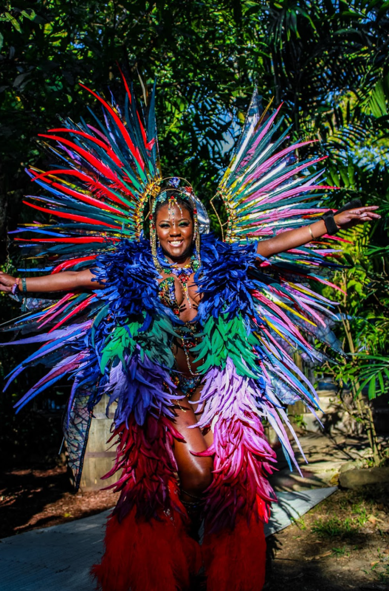 Feathered Beauty Baddies: Hottest Trinidad Carnival 2023 Looks