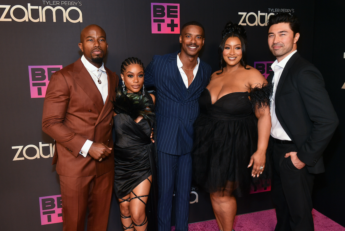 Zatima Stars Celebrate Second Season Premiere In Atlanta