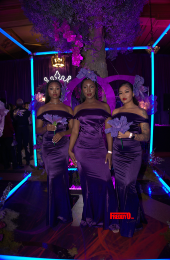 Teyana Taylor, Ashanti, Nelly & NeNe Attend Annual Black Ball