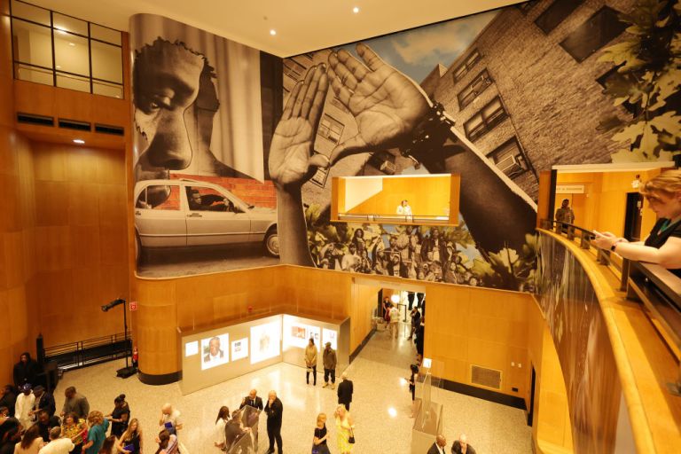 "Book Of HOV": A Look Inside Opening Night Of Jay-Z's Exhibit