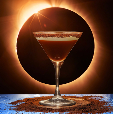 Toast To The Solar Eclipse With These DIY Eclipse-Inspired Drinks