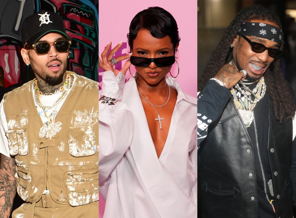 Karrueche Exits The Chat On Chris Brown Beefing With Quavo