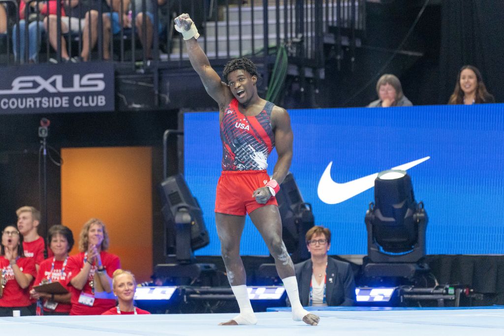 Frederick Richard Flips Onto The US Men's Gymnastics Team