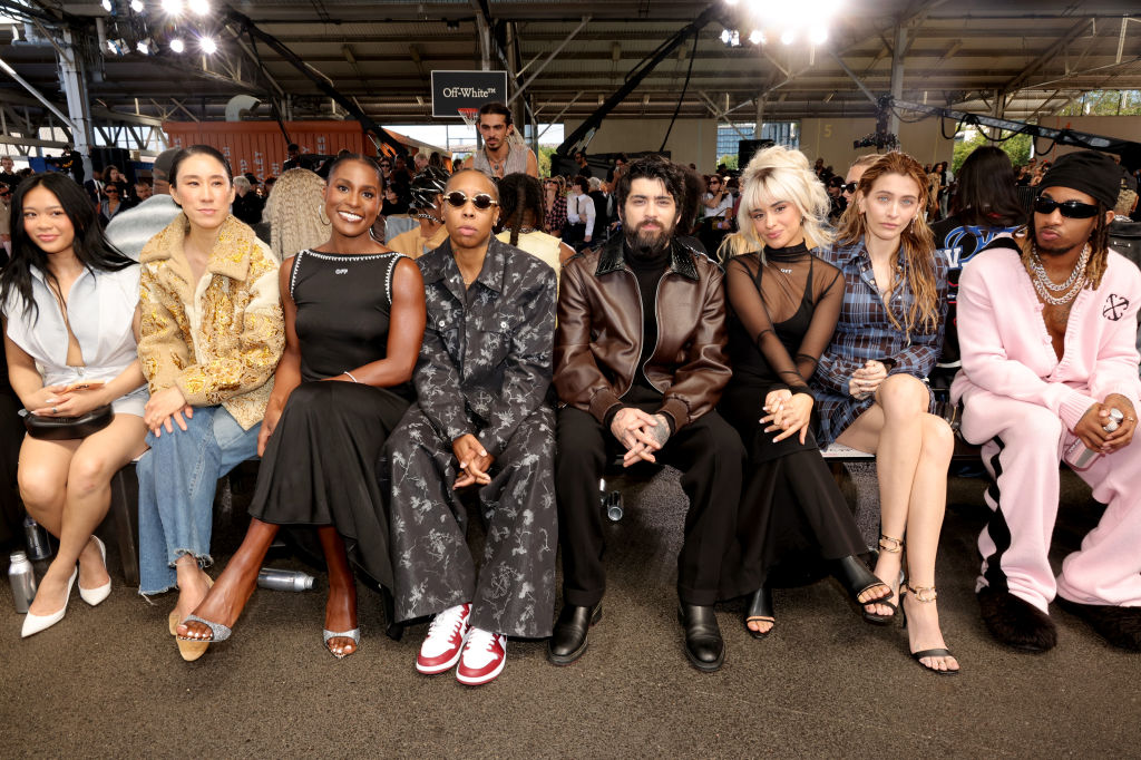 Off-White Makes NYFW Debut With A Star-Studded Front Row