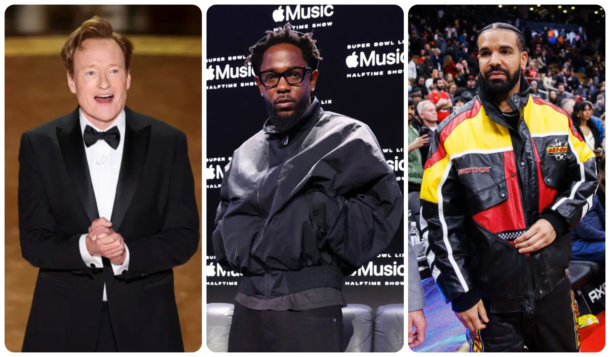 Conan O'Brien Clowns Drake During Oscars Over Kendrick Beef