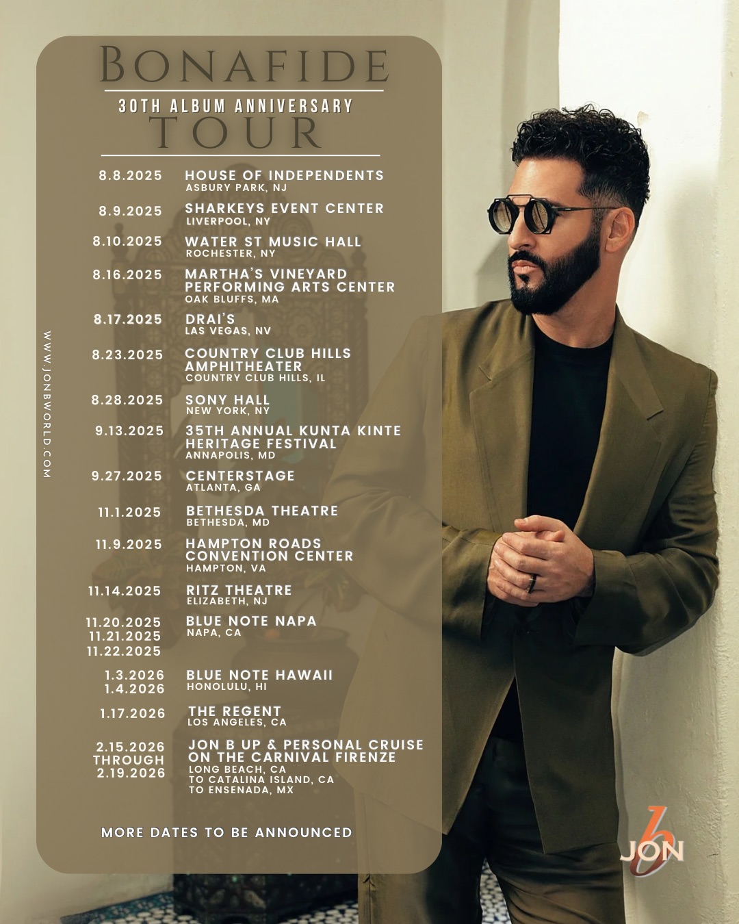 Jon B Talks His New "Waiting On You" Album, Tour & Cruise