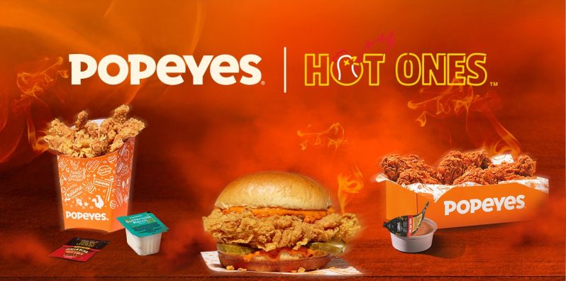 Popeyes Launches New Hot Ones Menu Items